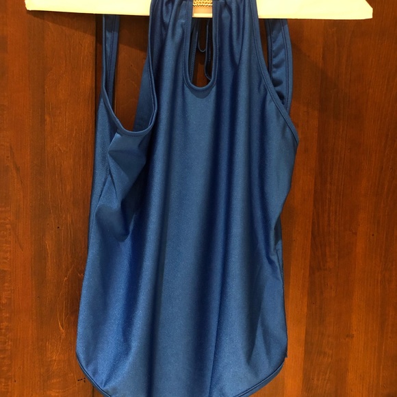 Swim | One Piece Royal Blue Lightweight Bathing Suit L | Poshmark